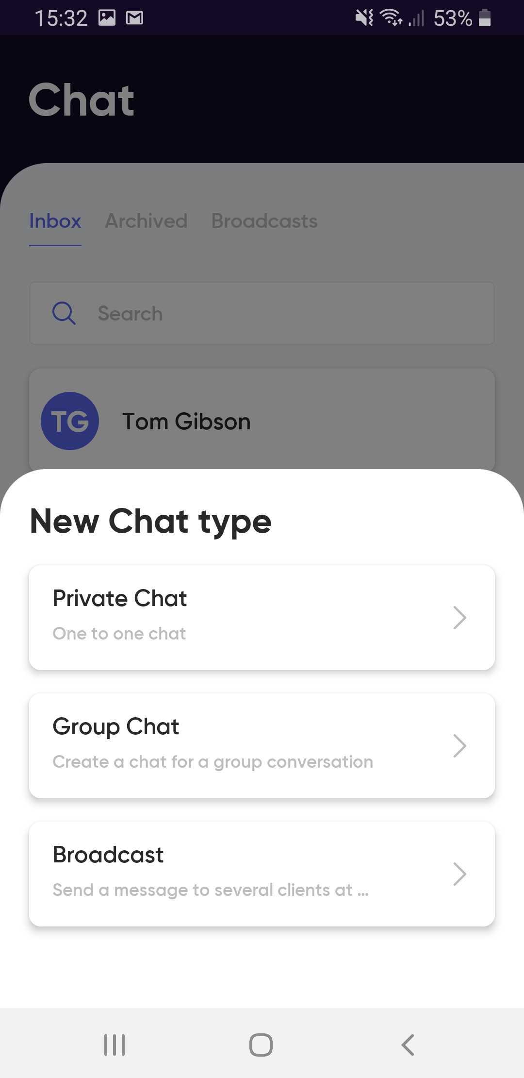 How to create a broadcast message - Mobile App – My PT Hub